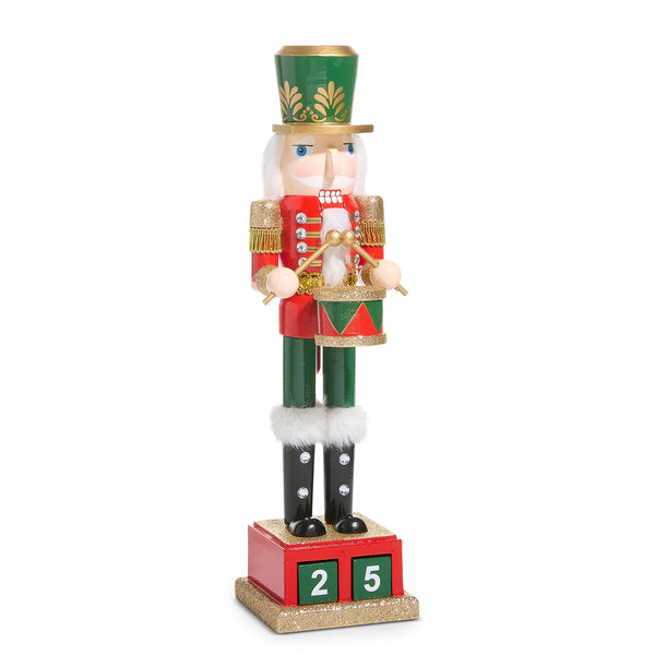 15.75" Christmas Countdown Nutcracker – J.A. Whitney