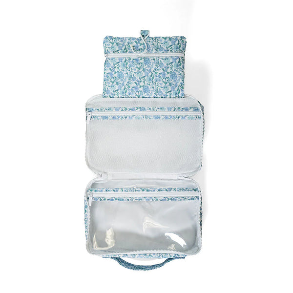 Hanging Toiletry Bag - Hamptons Floral (Personalization Included) – J.A ...