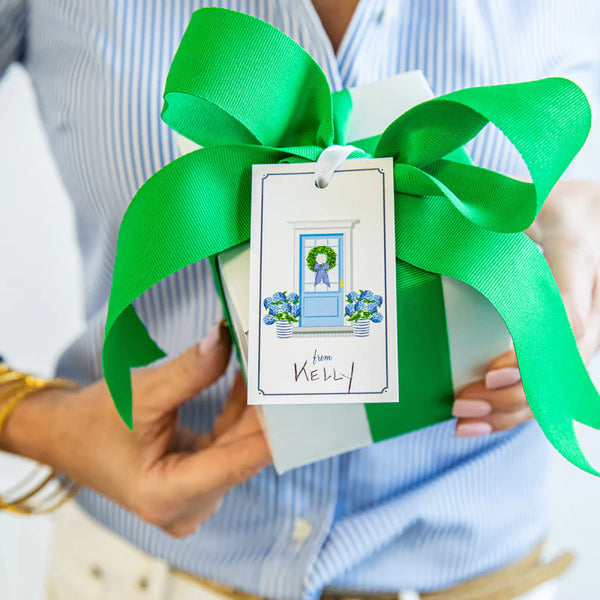 Hydrangea Front Door Full Color Gift Tag – J.A. Whitney